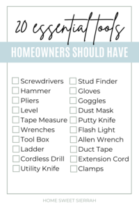 20 Essential Tools for Homeowners: The Must-Have List for Success ...