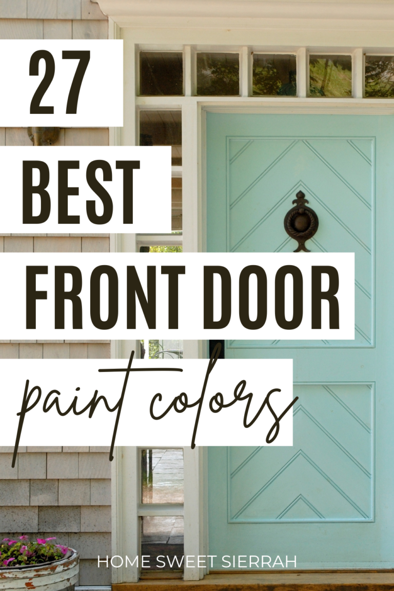 Front Door Paint Colors: A Simple Guide to Enhance Curb Appeal ...