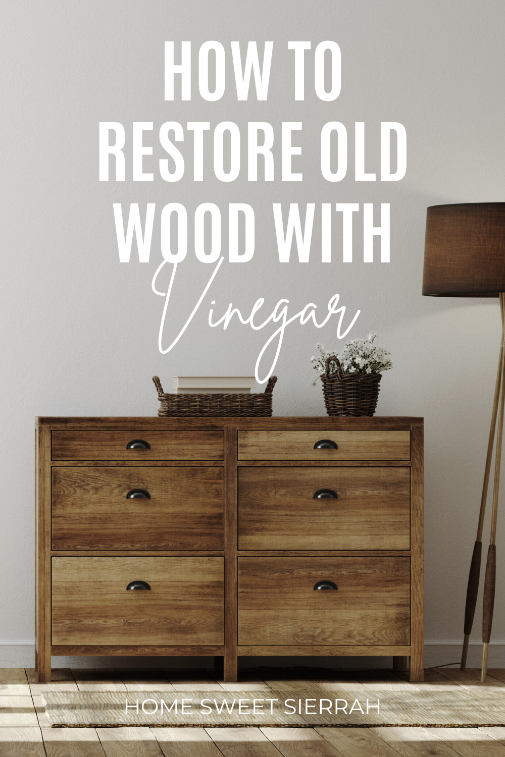 Restoring Old Wood With Vinegar - homesweetsierrah.com