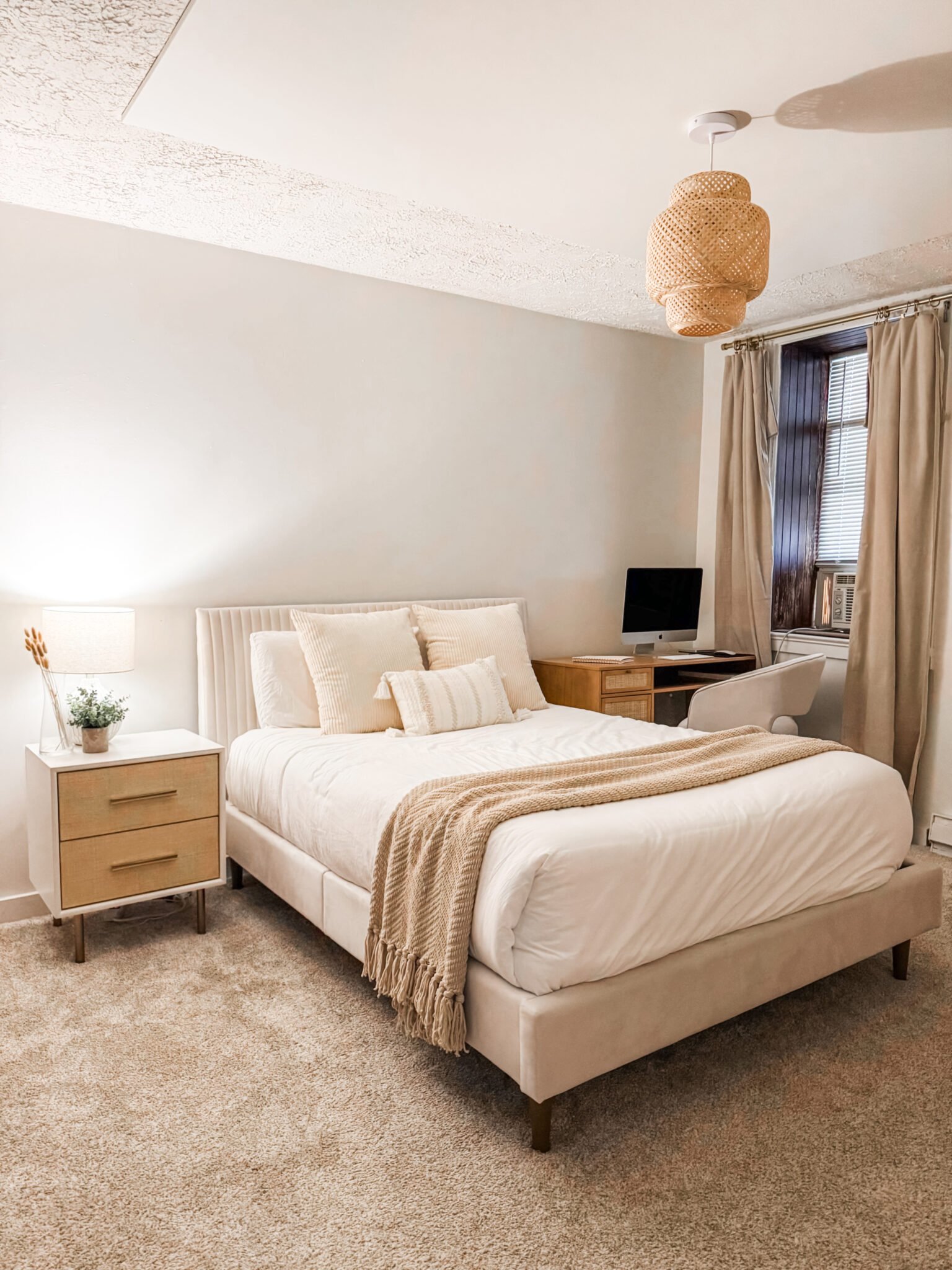 Sherwin Williams Alabaster Color Review - homesweetsierrah.com