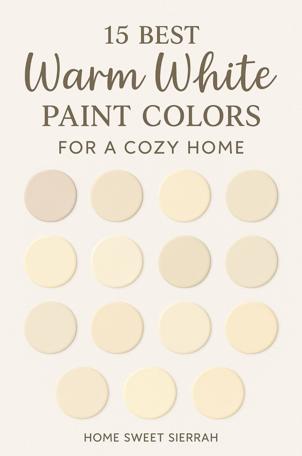 15 Most Popular Warm White Paint Colors for a Cozy Home ...